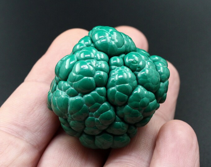 Malachite Brain Botryoidal Growth Mineral Specimen 3.2x3.5cm 59.78gr ...