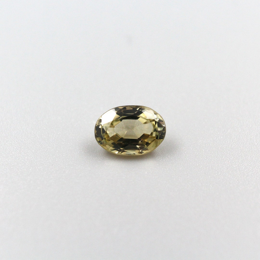 Rare Chrysoberyl Oval Cut Loose Gemstone, Golden Yellow, Exotic Mineral ...