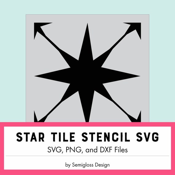 Moroccan Stencil Star