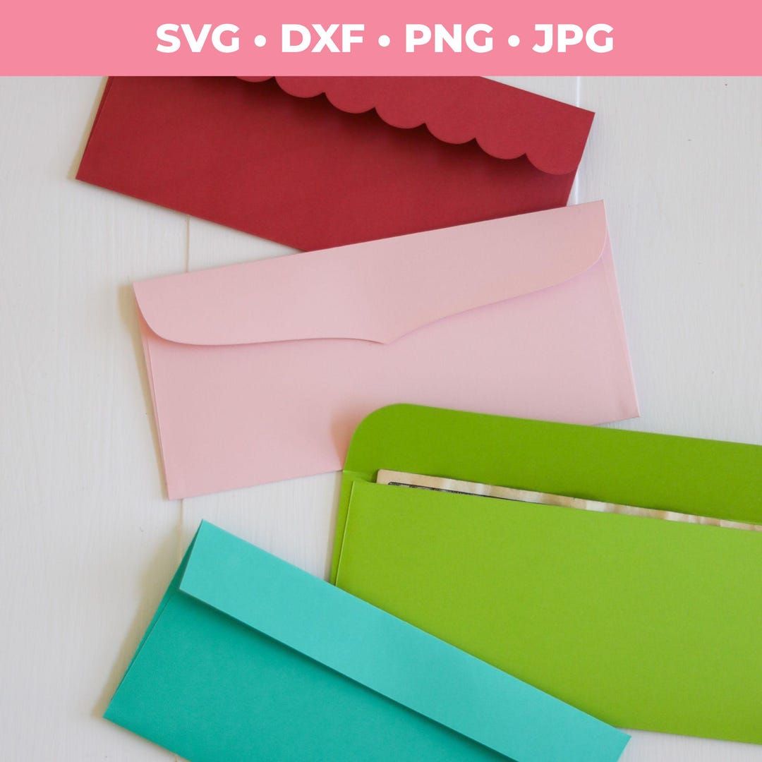 Money Envelope SVG Bundle, Cash Gift Holder, Money Holder Cut File ...