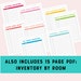 Printable Moving Labels and Inventory Sheets Fits Avery 55163 - Etsy