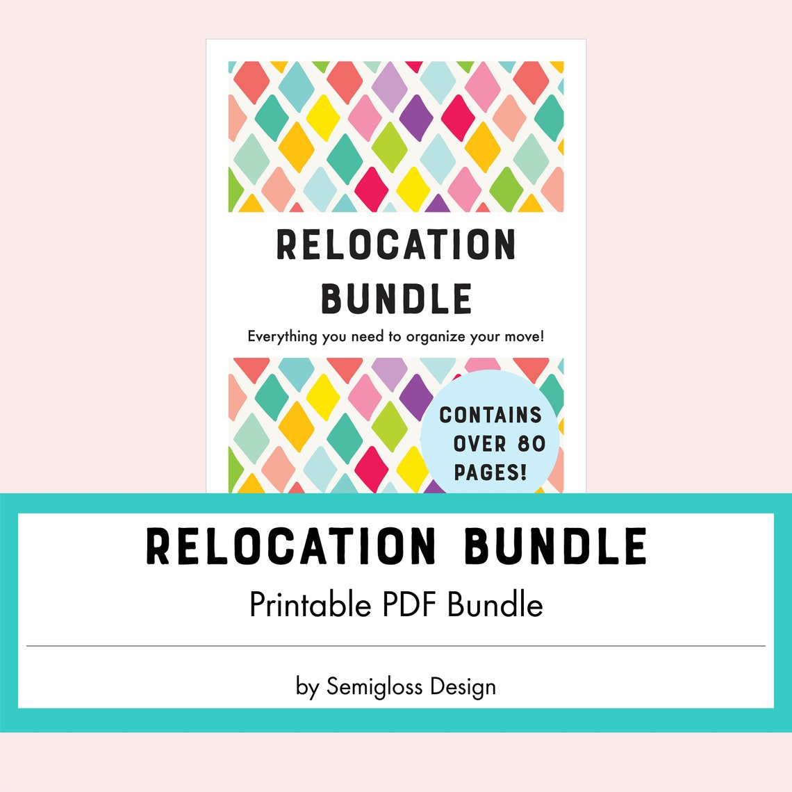 Printable Relocation Planner Bundle of Moving and House | Etsy