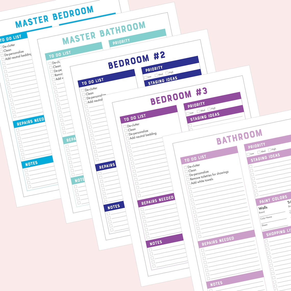 Printable Home Selling Checklist Prepare Your Home for | Etsy