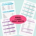 Quilt Planner Printable PDF, Includes Quilting Cheat Sheets - Etsy