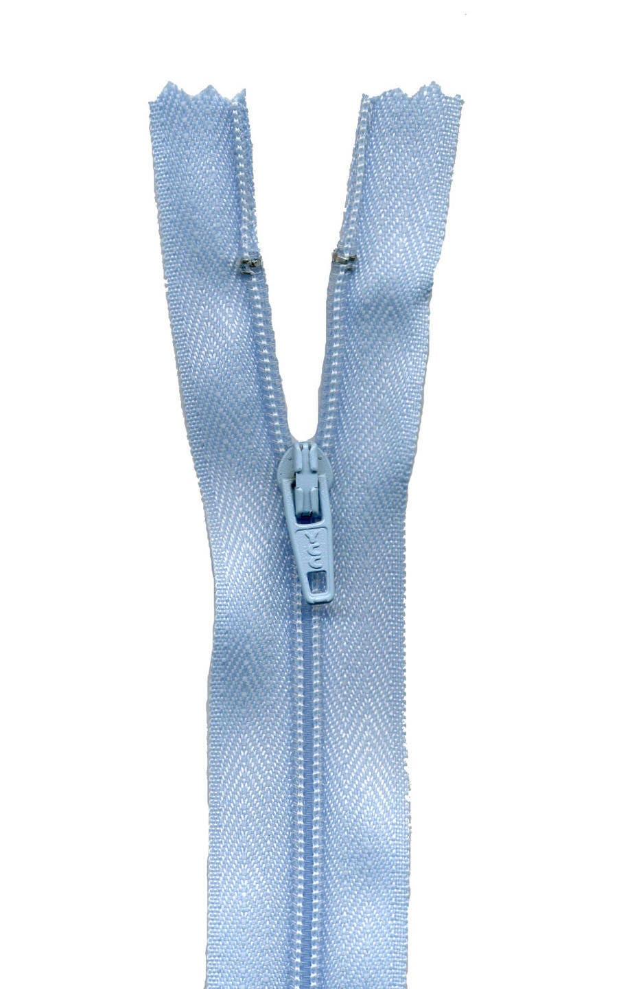 Fine Sky Blue zipper for clothing non-separable zip several | Etsy