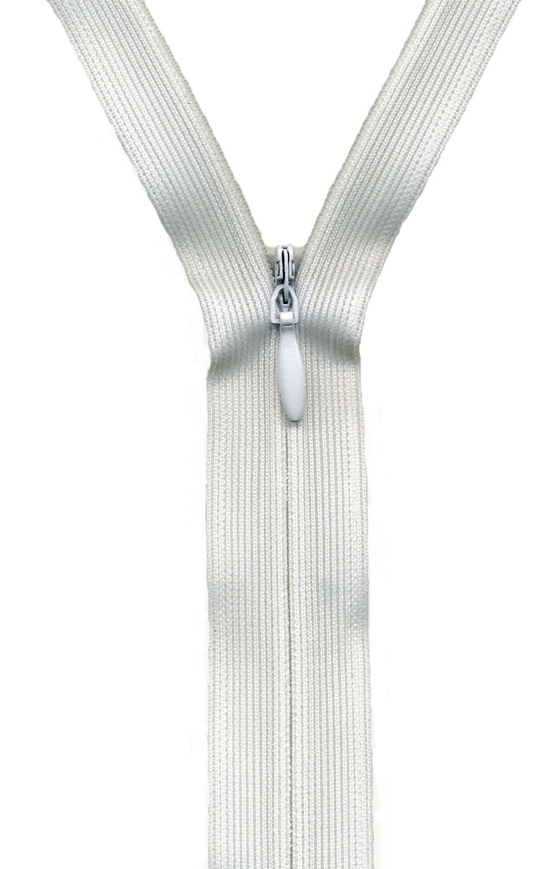Invisible White Zipper Zip at the Cut by 50 Cm - Etsy