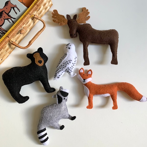 Waldorf Wool Animals - Etsy