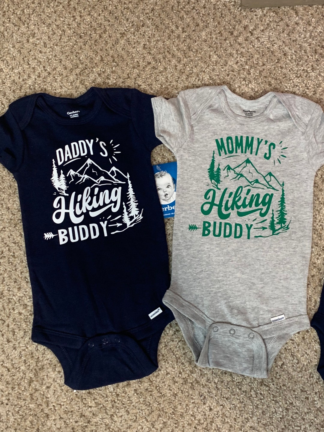 Mommys Hiking Buddy Onesie - Etsy