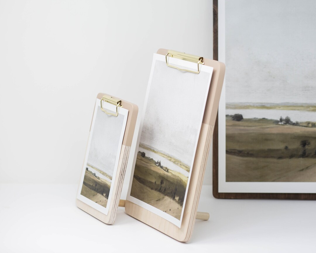 Hand Painted Standalone Clipboard, Desktop Decor, Office Decor Coworker ...