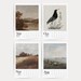 PRINTABLE Large 2025 Vintage Art Calendar, 11x17 Calendar, Wall ...