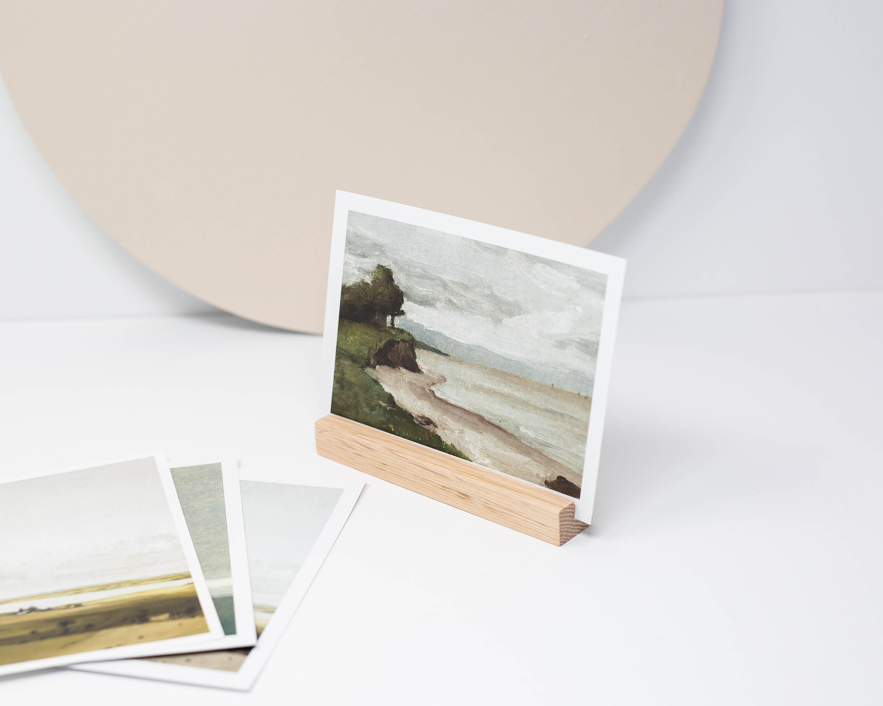 6 Place Card Holder WOODEN PRINT HOLDER Wood Photo - Etsy