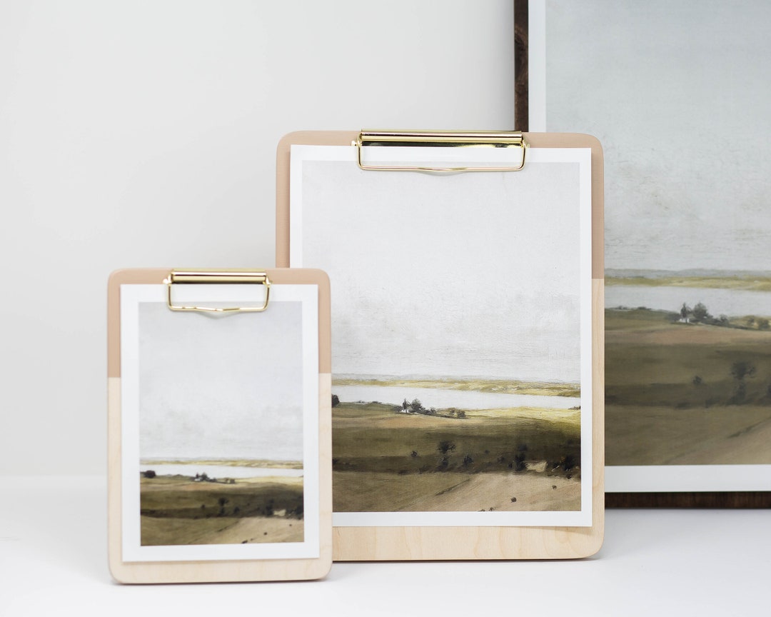 Hand Painted Standalone Clipboard, Desktop Decor, Office Decor Coworker ...