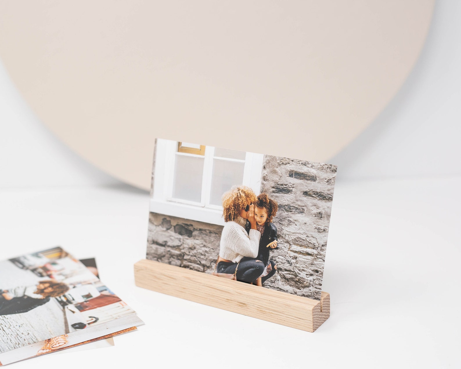 6 Place Card Holder WOODEN PRINT HOLDER Wood Photo - Etsy