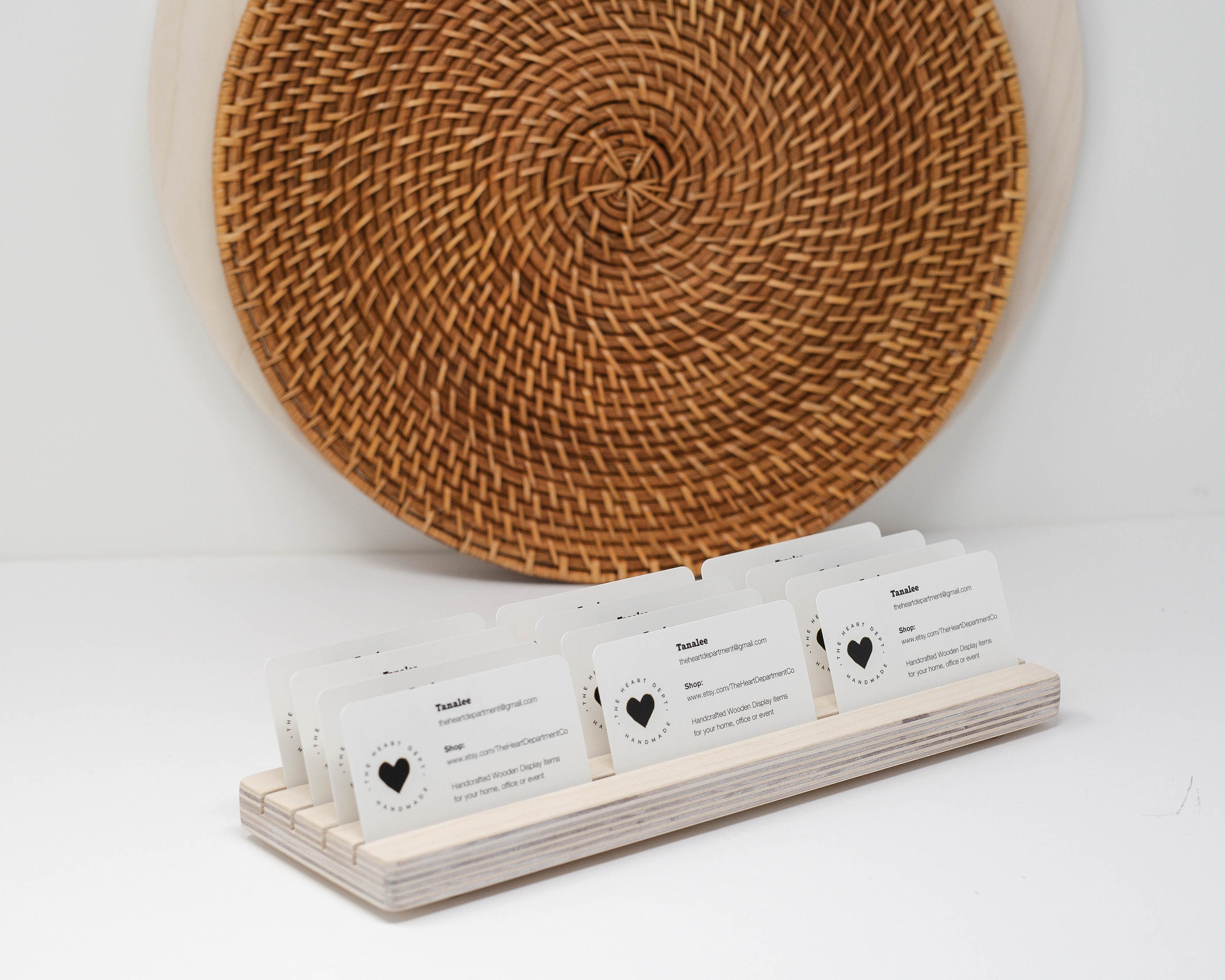 Wood Photo Stand, Card Holder, Business Card Holder, Wood Card Stand ...