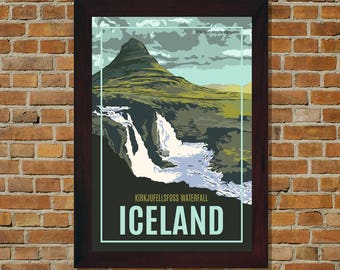 Iceland poster | Etsy
