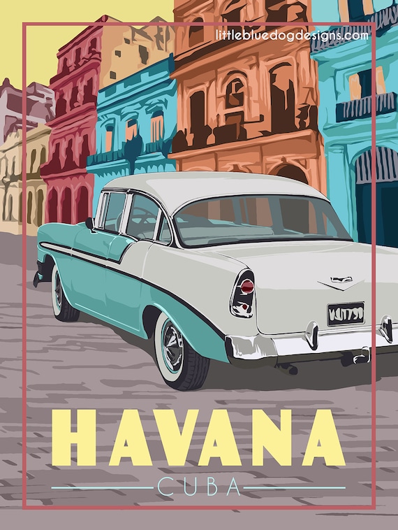 Come To Cuba Havana Poster