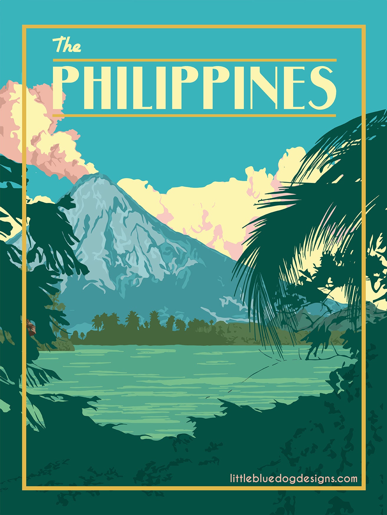 Art & Collectibles Digital Prints Prints Travel Print AS129 Philippines ...