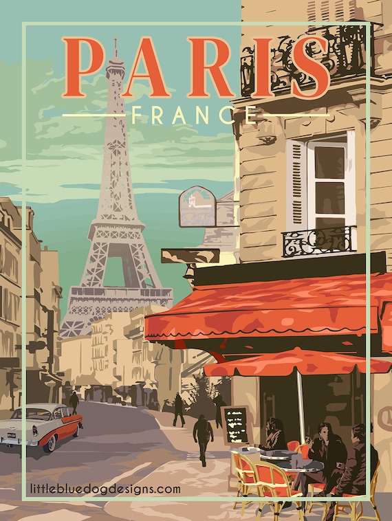 Paris Tourism Poster