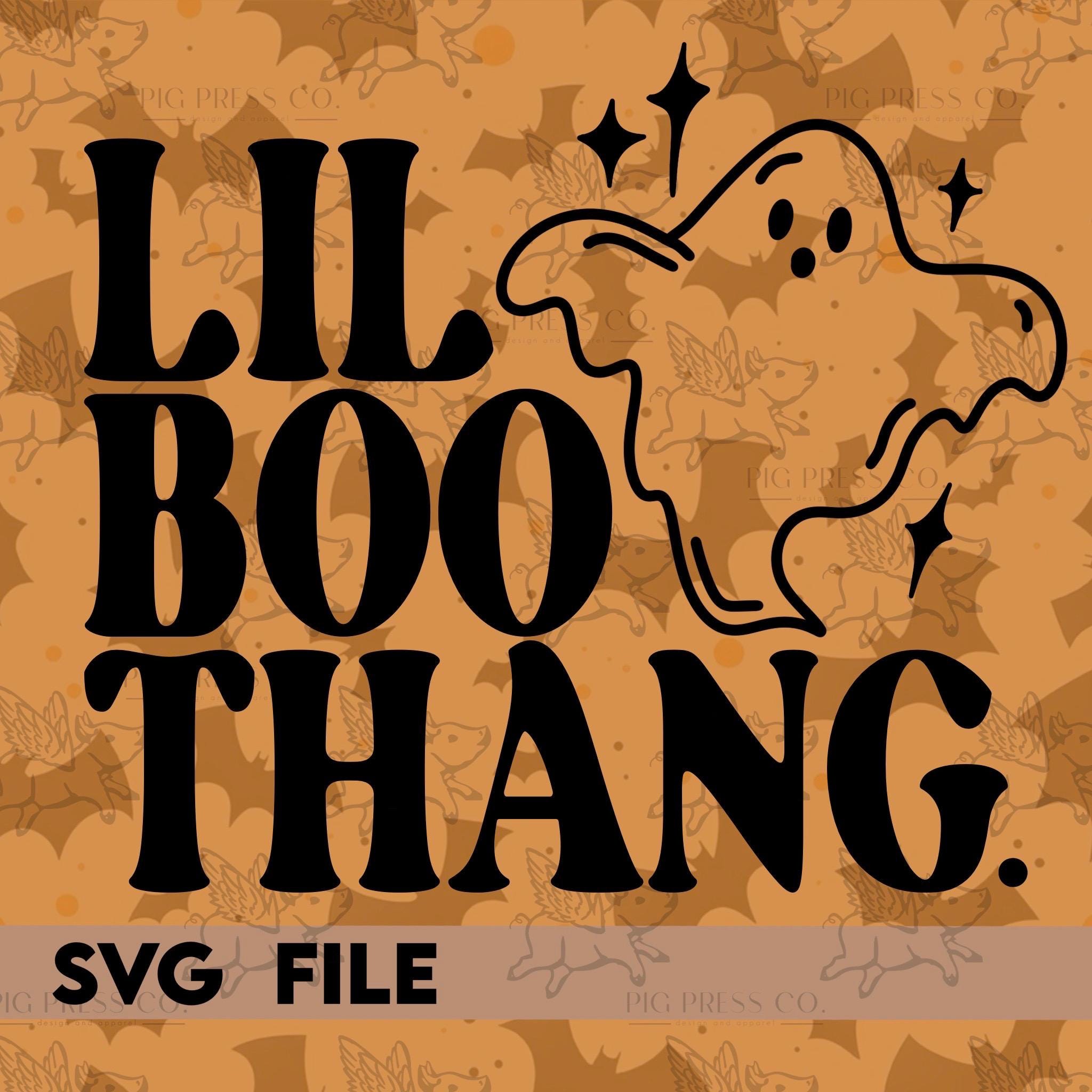 Lil Boo Thang Ghost SVG: Halloween Design (digital Download) - Etsy