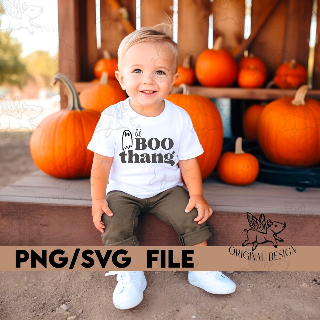 Lil Boo Thang PNG/SVG | Halloween Design | Halloween Png | Cute Ghost ...