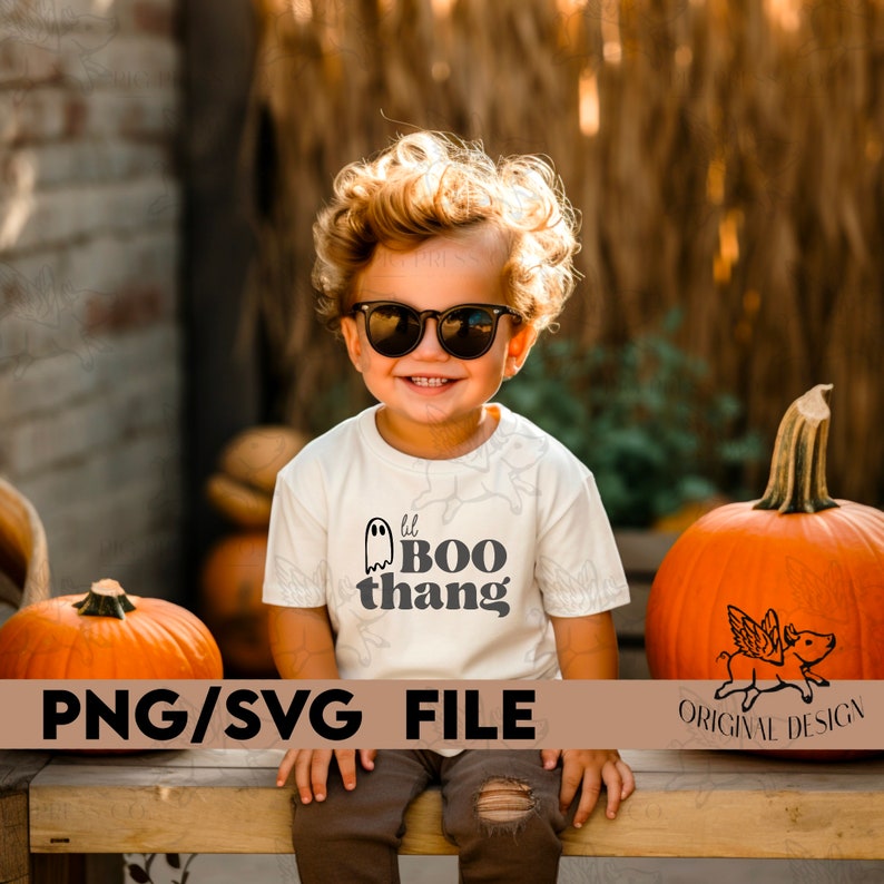 Lil Boo Thang PNG/SVG | Halloween Design | Halloween Png | Cute Ghost ...