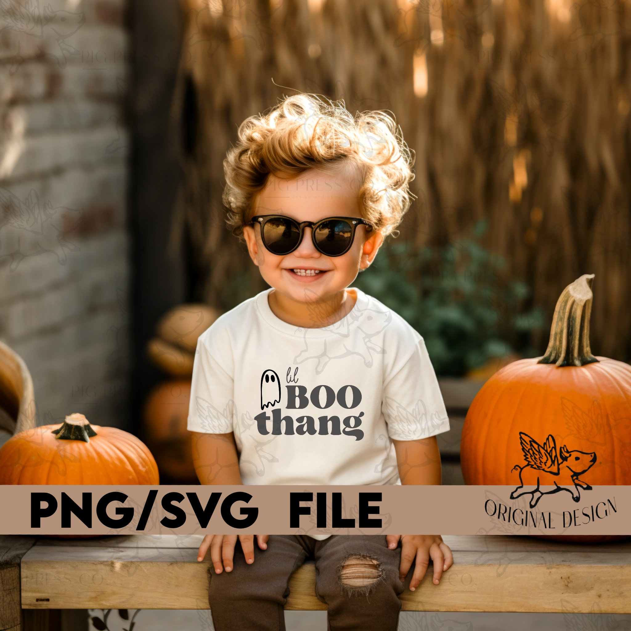 Lil Boo Thang PNG/SVG | Halloween Design | Halloween Png | Cute Ghost ...