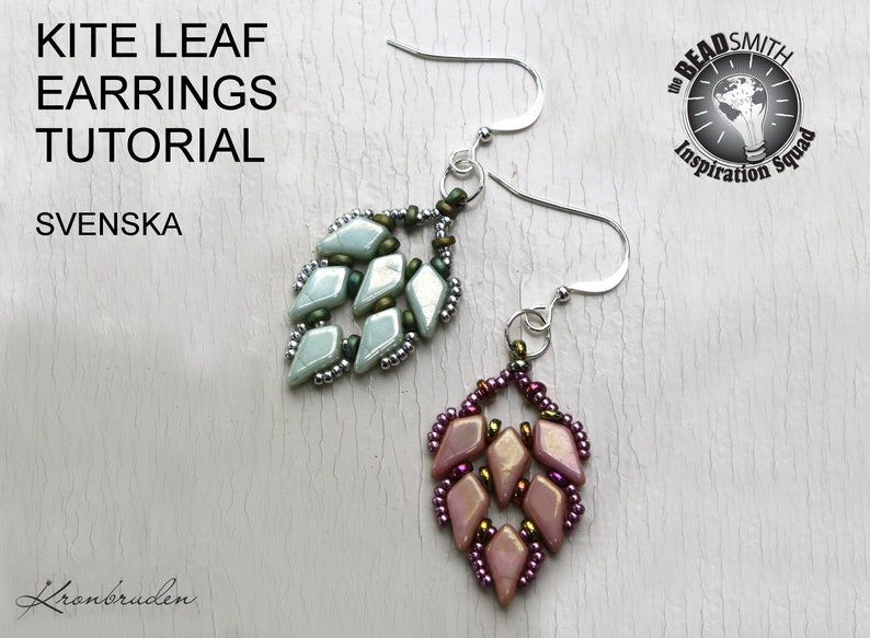 Kite Leaf - Tutorial På Svenska - Etsy