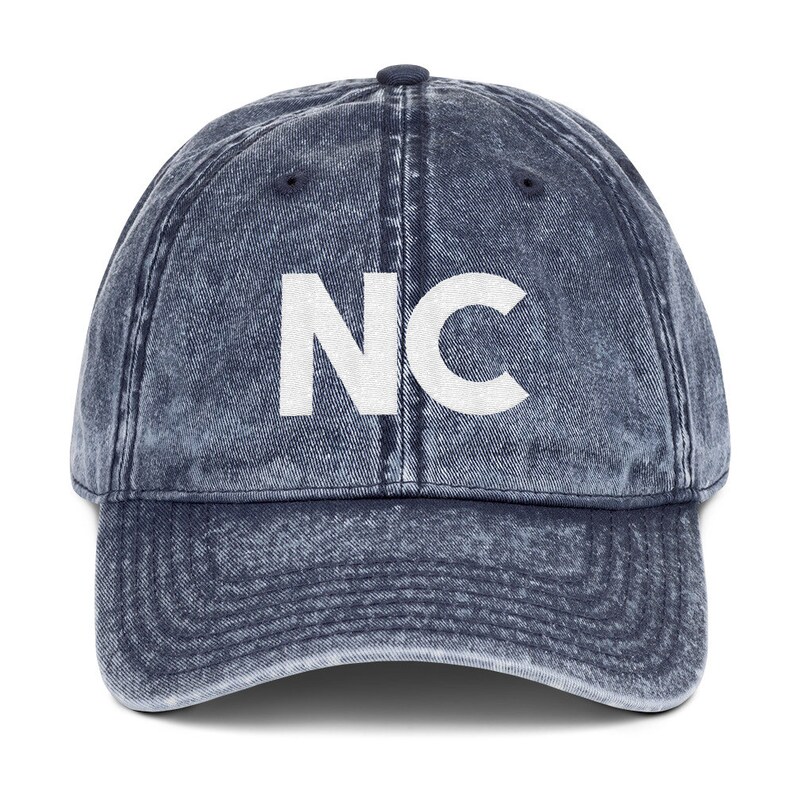 North Carolina Baseball Cap North Carolina Pride Vintage - Etsy