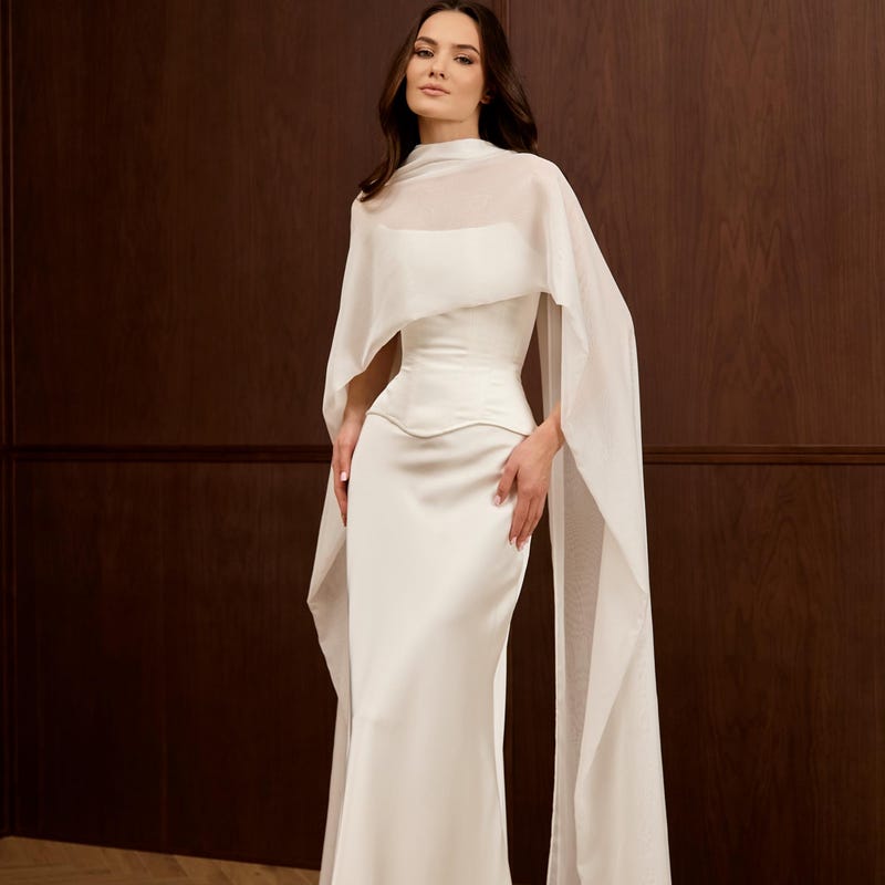 Corset Bridal Set Satin - Etsy