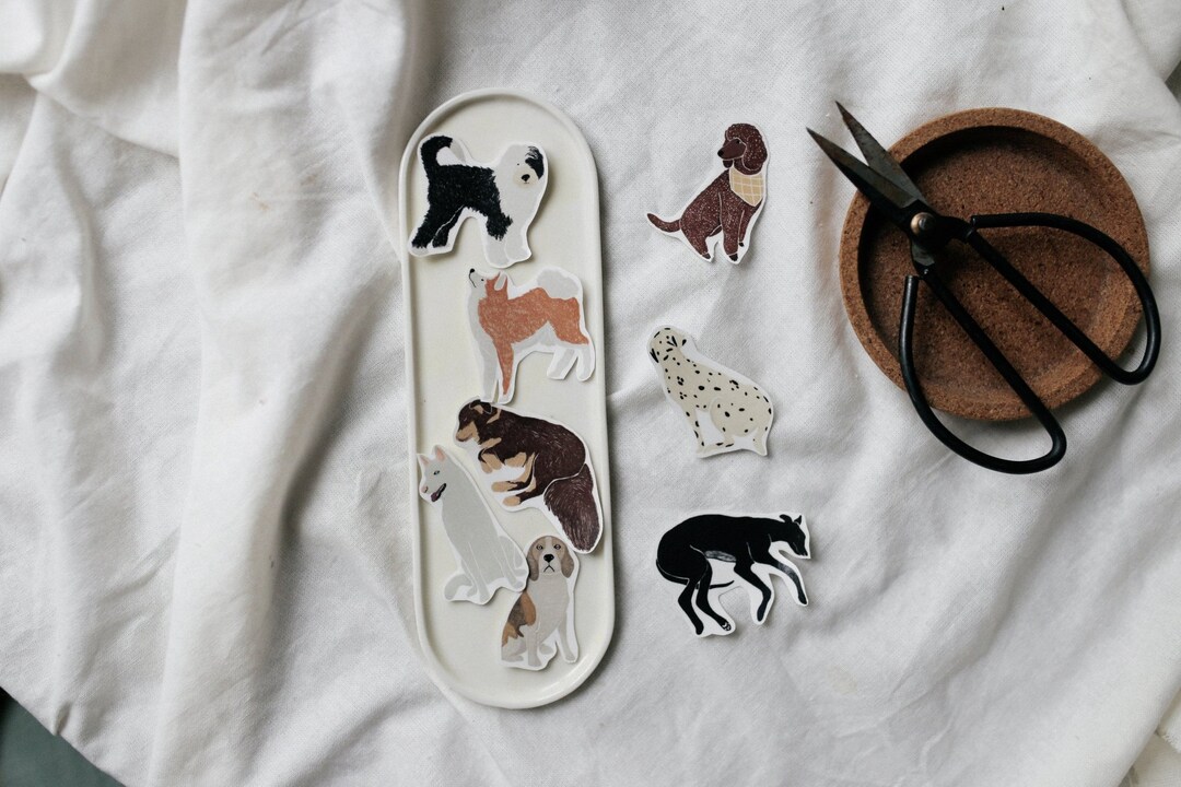 Dog Sticker - Transparentsticker Set - Etsy