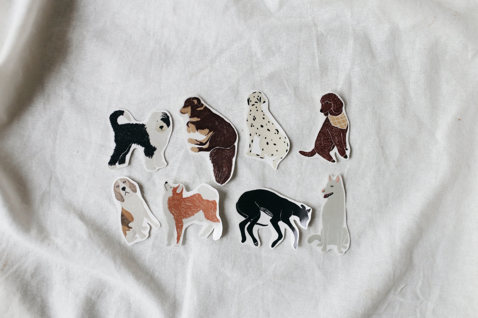 Dog Sticker - Transparentsticker Set - Etsy