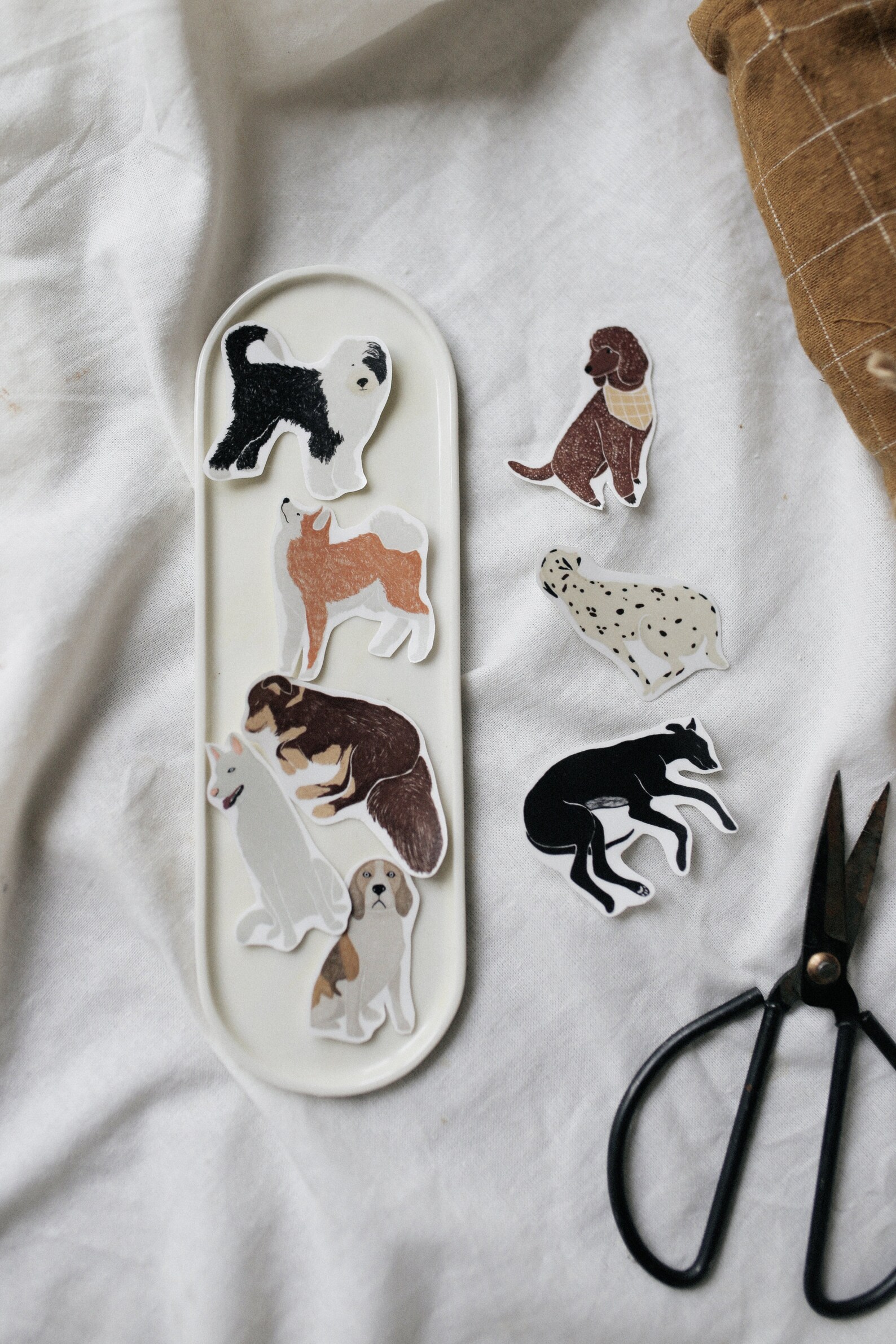 Dog Sticker Transparentsticker Set - Etsy