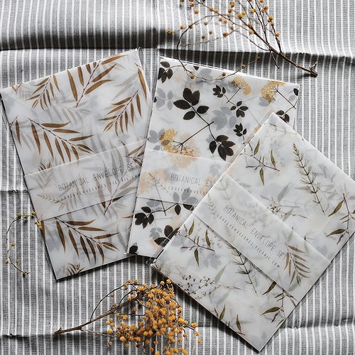 Envelope Set : Forest Transparent Tree Envelopes - Etsy