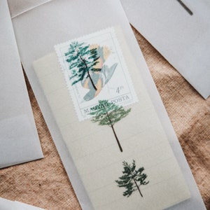 Envelope Set : Forest, Transparent Tree Envelopes - Etsy