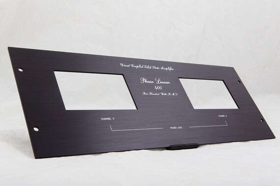 Phase Linear Model 400 Amplifier Front Panel Face Plate in | Etsy