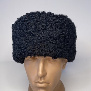 Papakha Kubanka Natural Fur Karakul Hat Winter Cap Real - Etsy