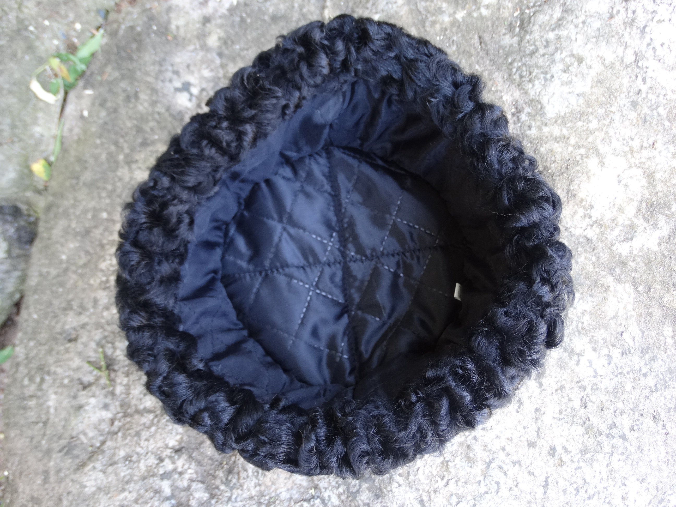 Papakha Kubanka Natural Fur Karakul Hat Winter Cap Real - Etsy