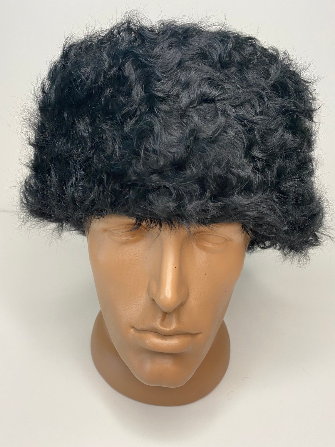 Papakha Kubanka Natural Fur Karakul Hat Winter Cap Real - Etsy