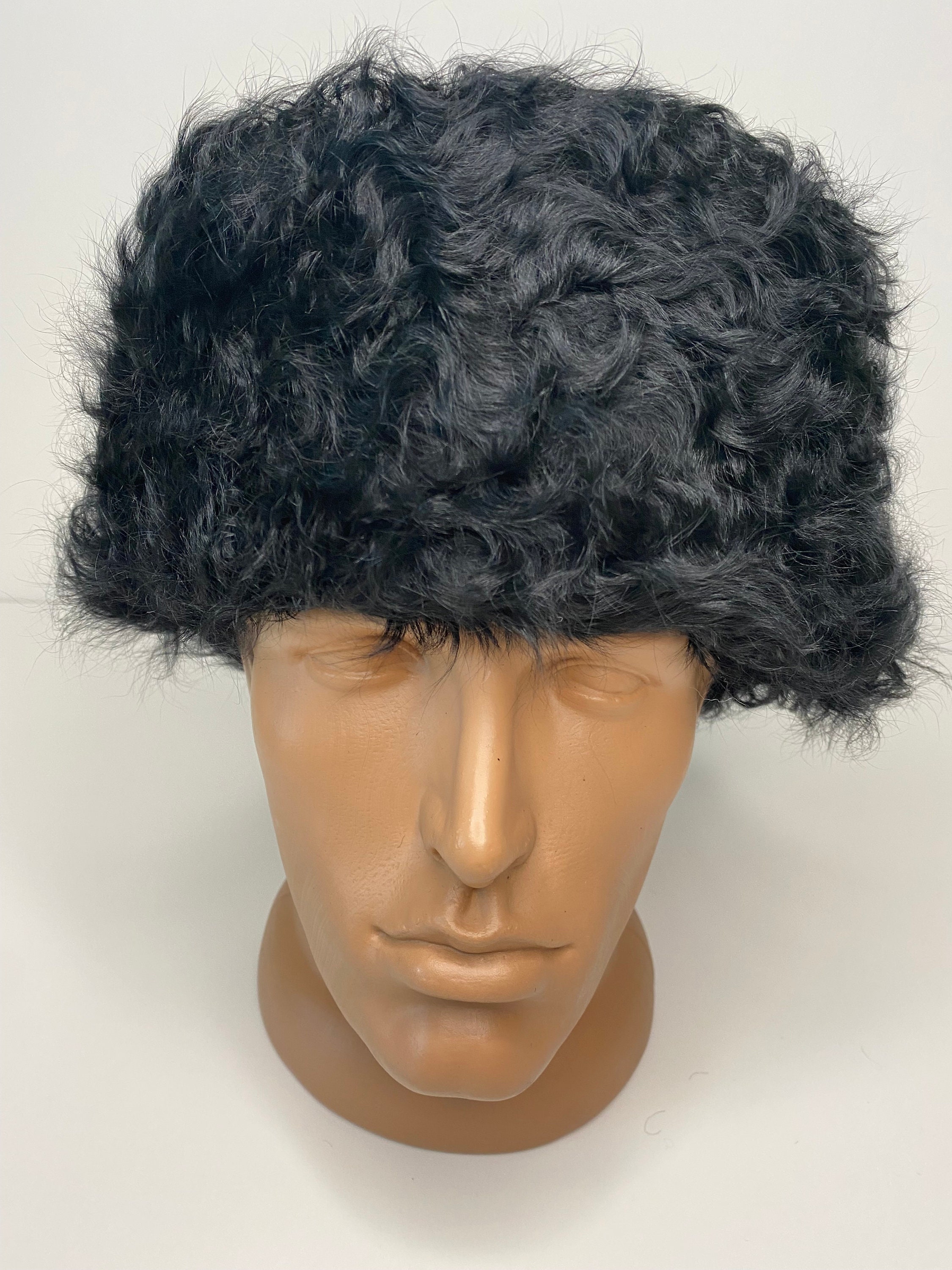 Papakha Kubanka Natural Fur Karakul Hat Winter Cap Real Sheepskin Hat ...