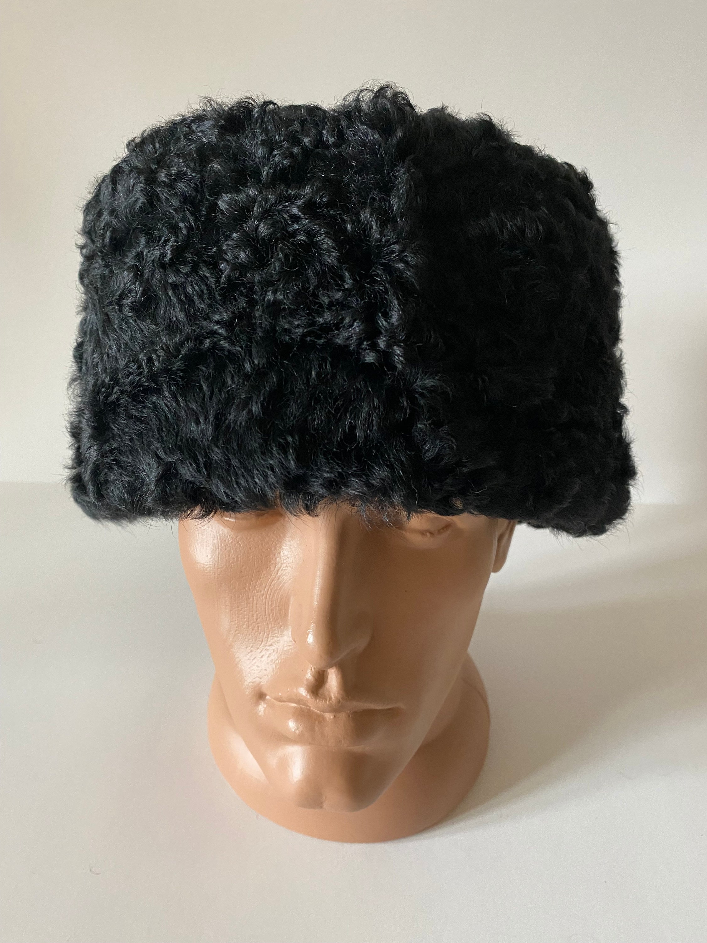 Papakha Kubanka Natural Fur Karakul Hat Winter Cap Real Sheepskin Hat ...