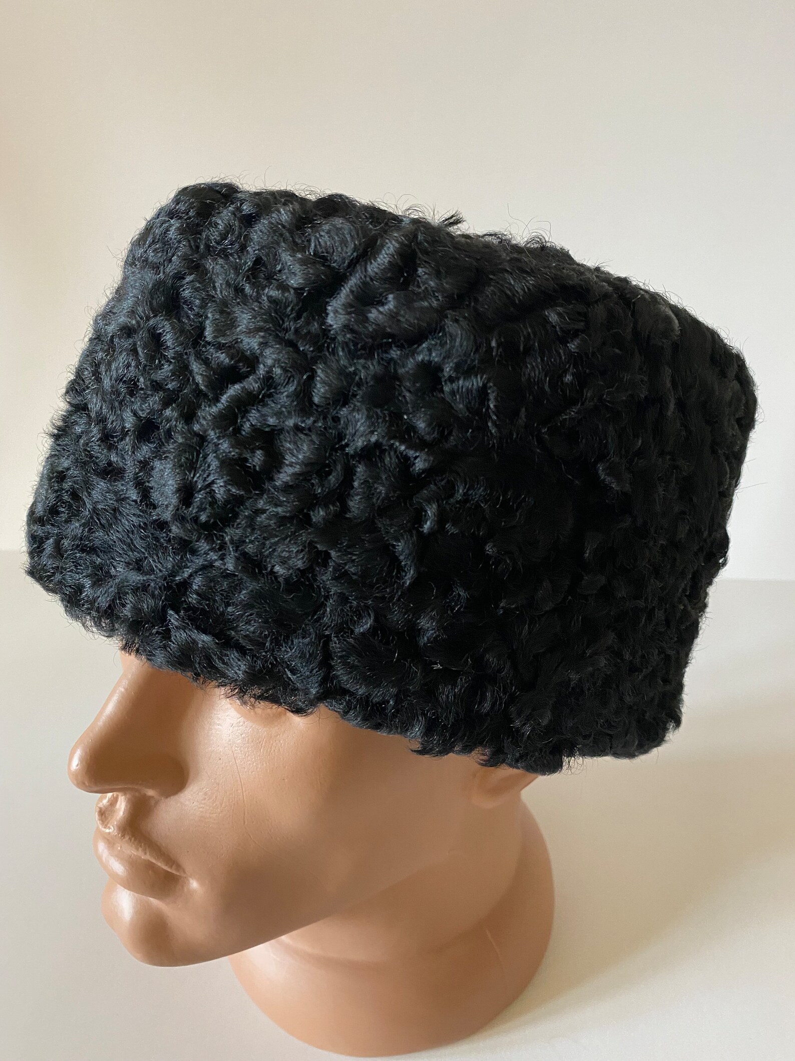 Papakha Kubanka Natural Fur Karakul Hat Winter Cap Real - Etsy