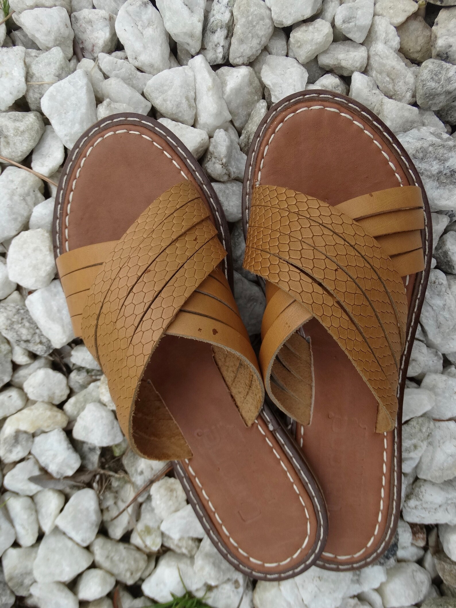 Genuine Leather Summer Slippers Women Fashion Casual Sandals New Summer ...