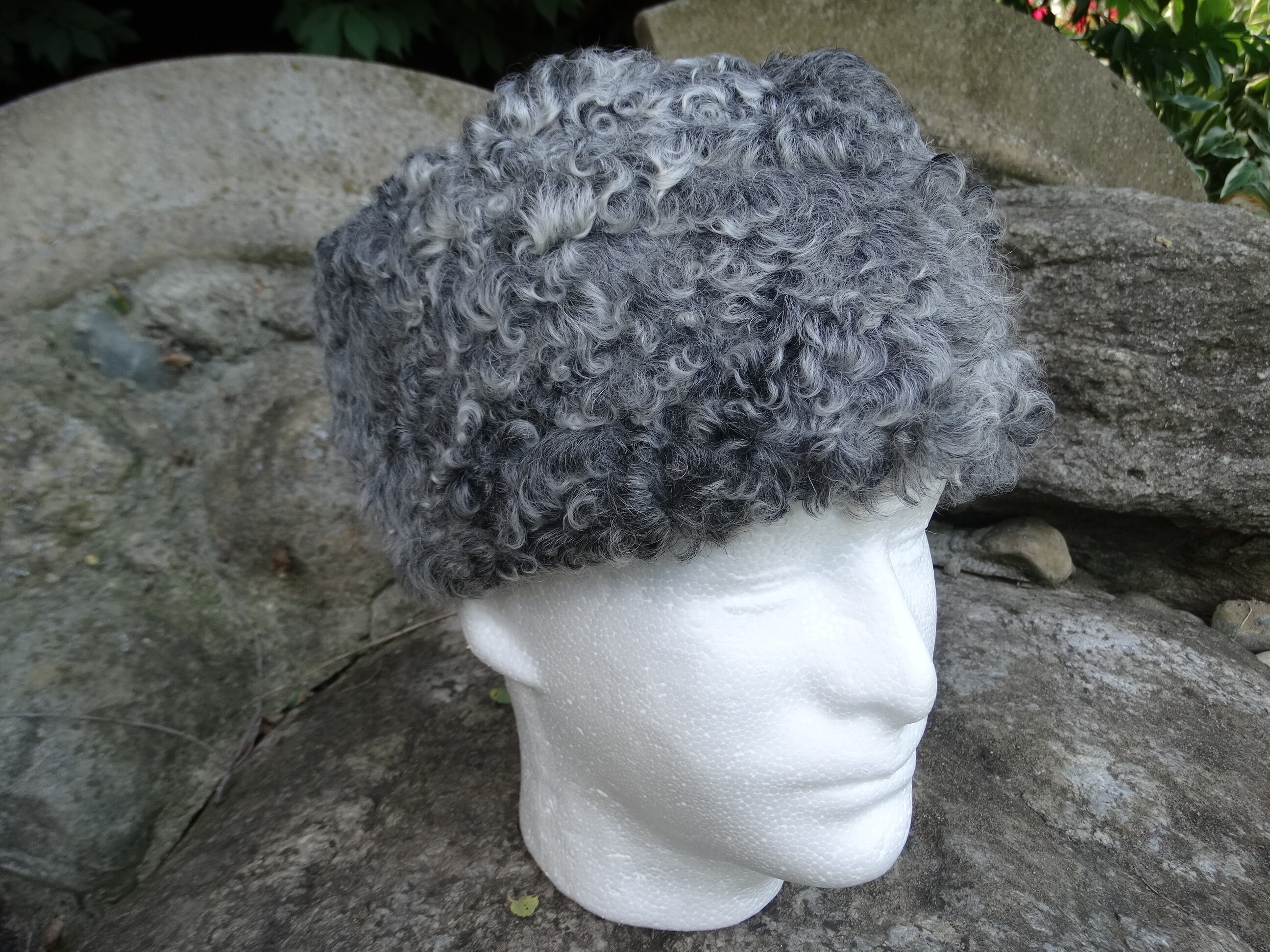 Papakha Kubanka Natural Fur Karakul Hat Winter Cap Real Sheepskin Hat ...