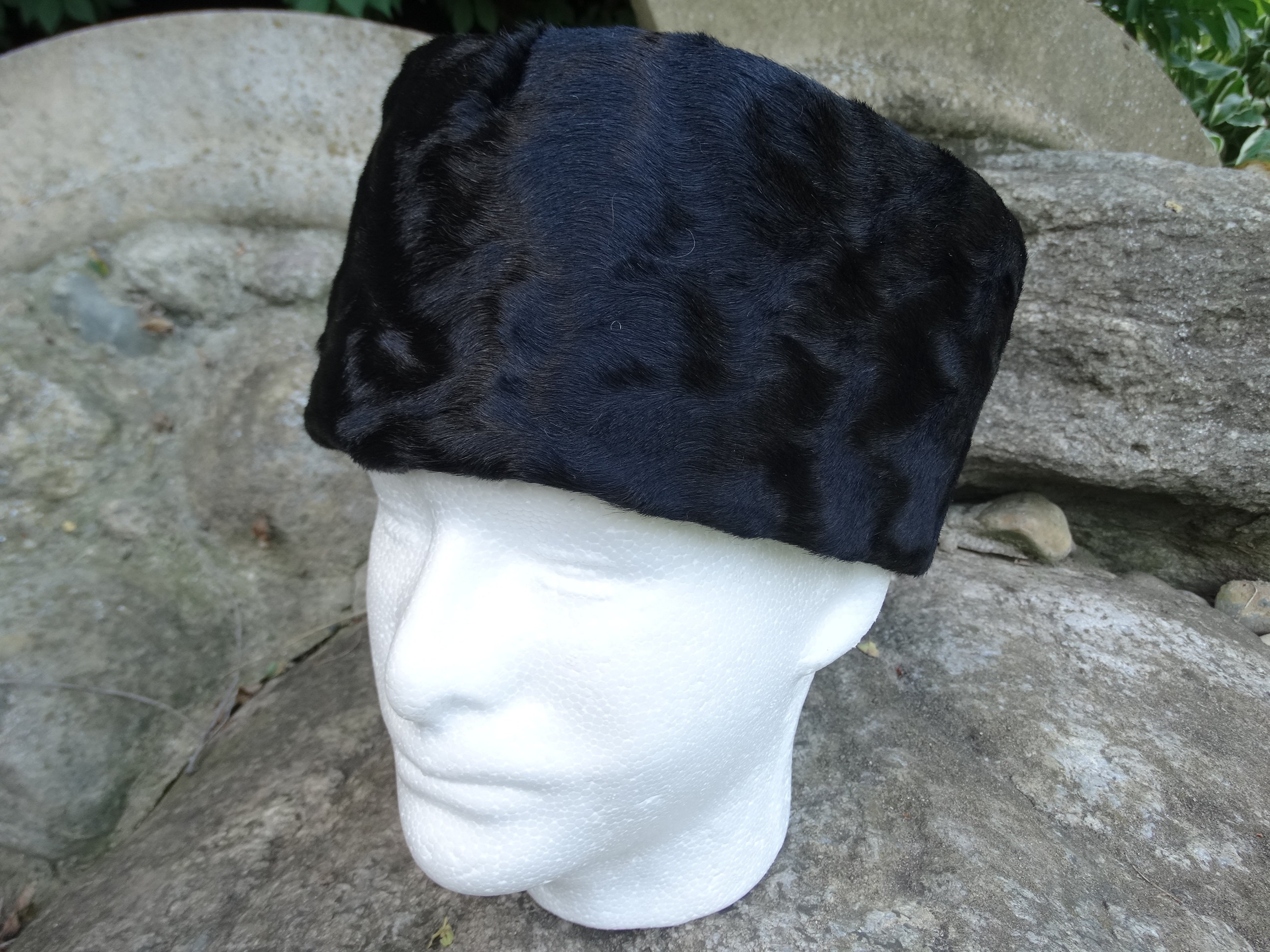 Papakha Kubanka Natural Fur Karakul Hat Winter Cap Real Sheepskin Hat ...