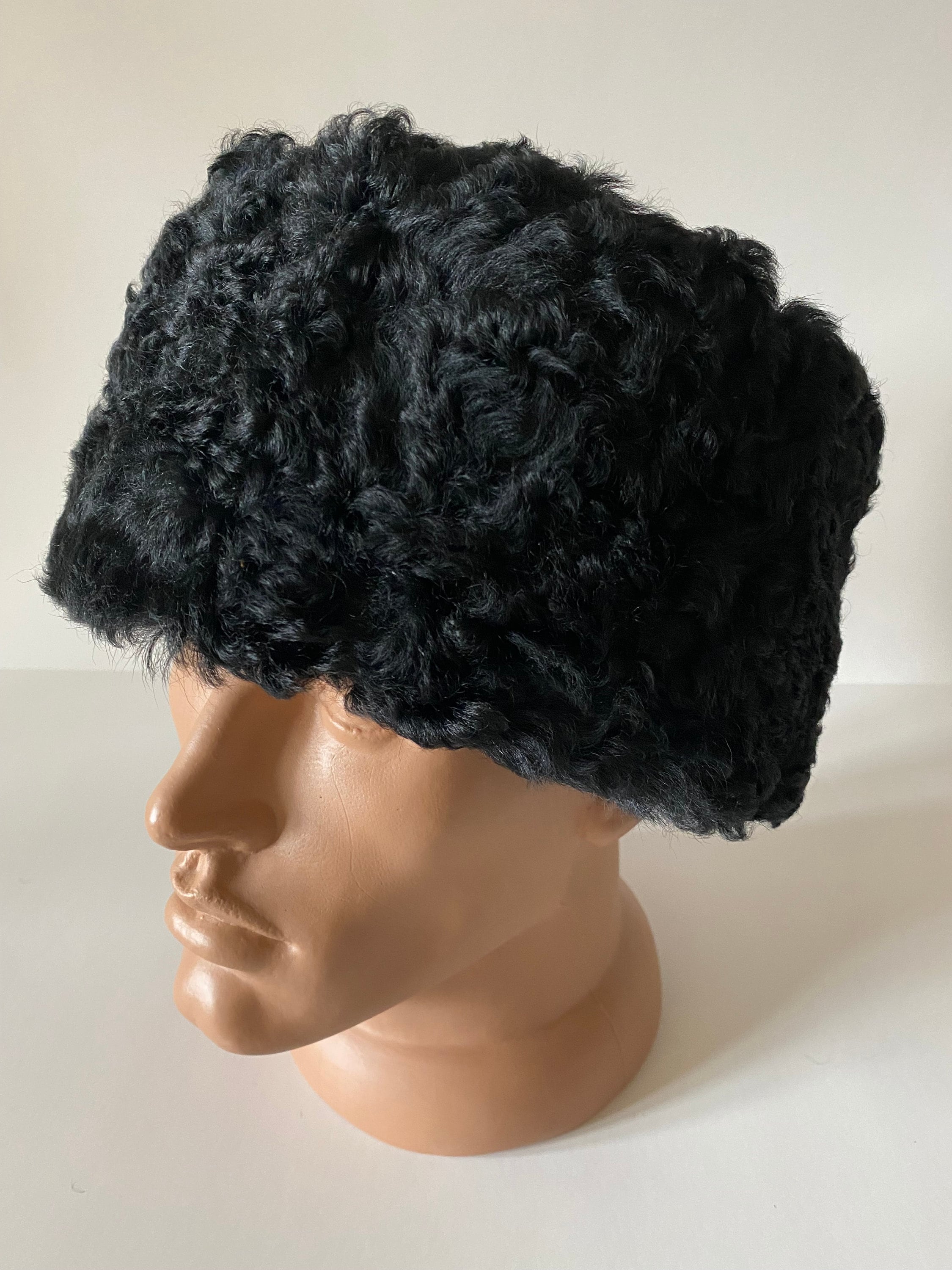 Papakha Kubanka Natural Fur Karakul Hat Winter Cap Real Sheepskin Hat ...