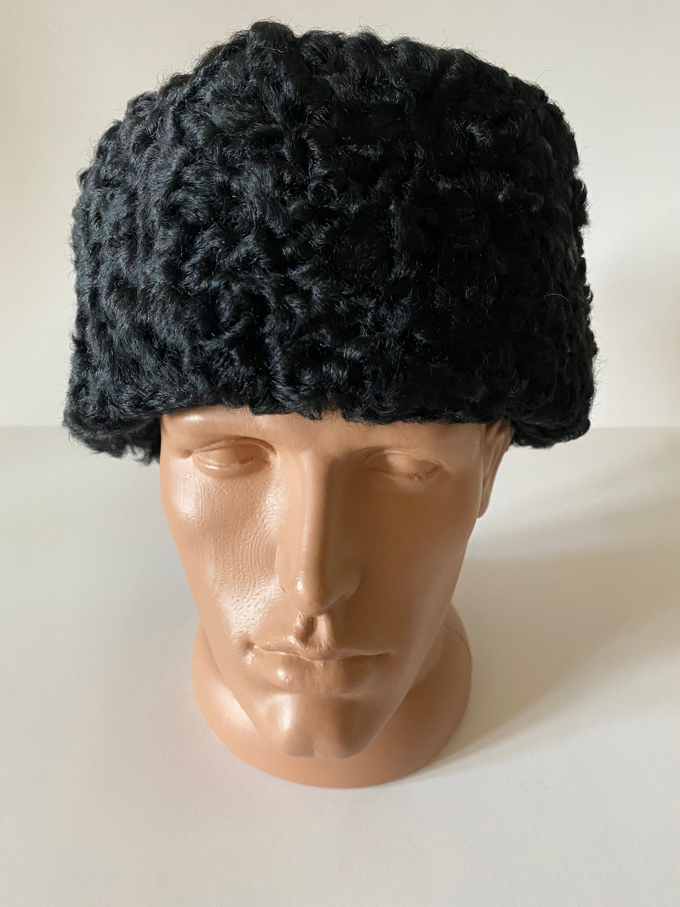 Papakha Kubanka Natural Fur Karakul Hat Winter Cap Real - Etsy