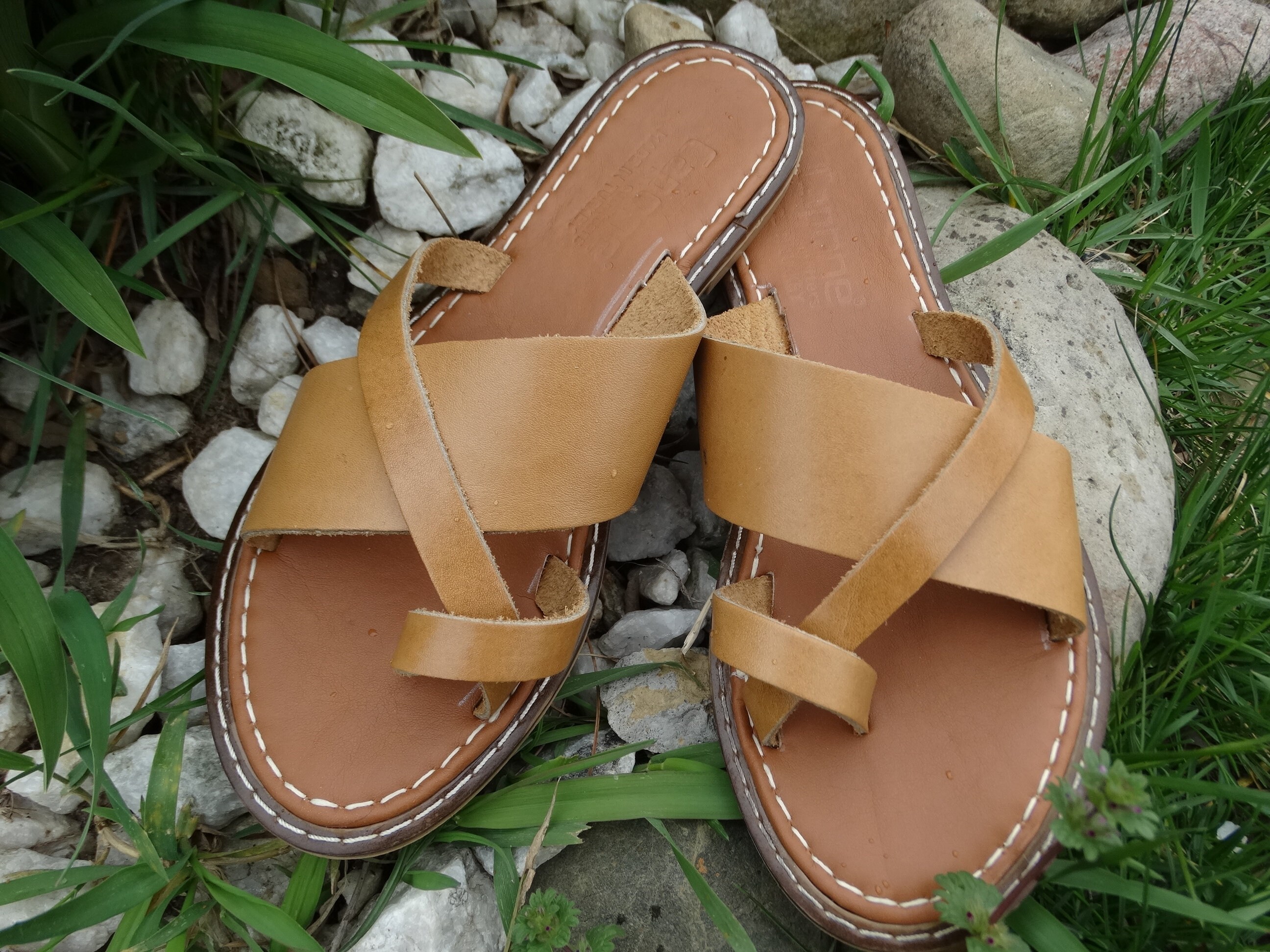 Genuine Leather Summer Slippers Women Fashion Casual Sandals New Summer ...