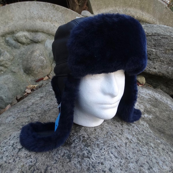 Blue Ushanka - Etsy