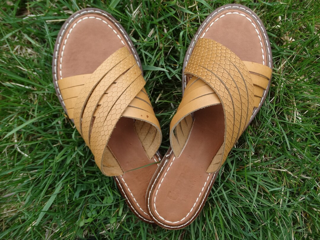 Genuine Leather Summer Slippers Women Fashion Casual Sandals New Summer ...