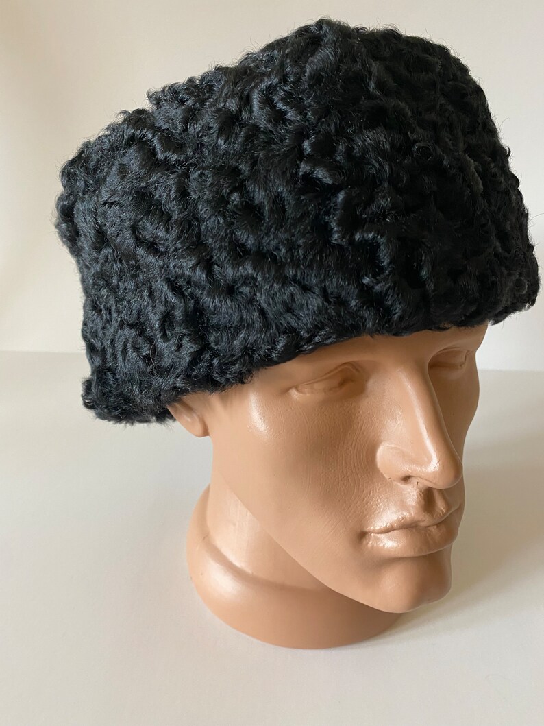 Papakha Kubanka Natural Fur Karakul Hat Winter Cap Real - Etsy